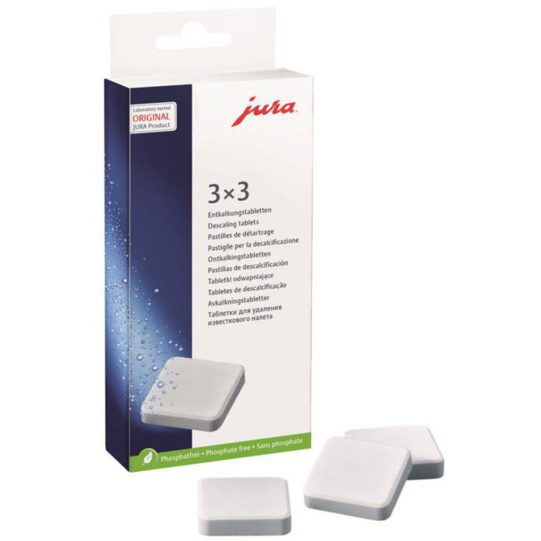 Jura Decalcifying Tablets (9) - CoffeeNiqua | Specialist Coffee ...
